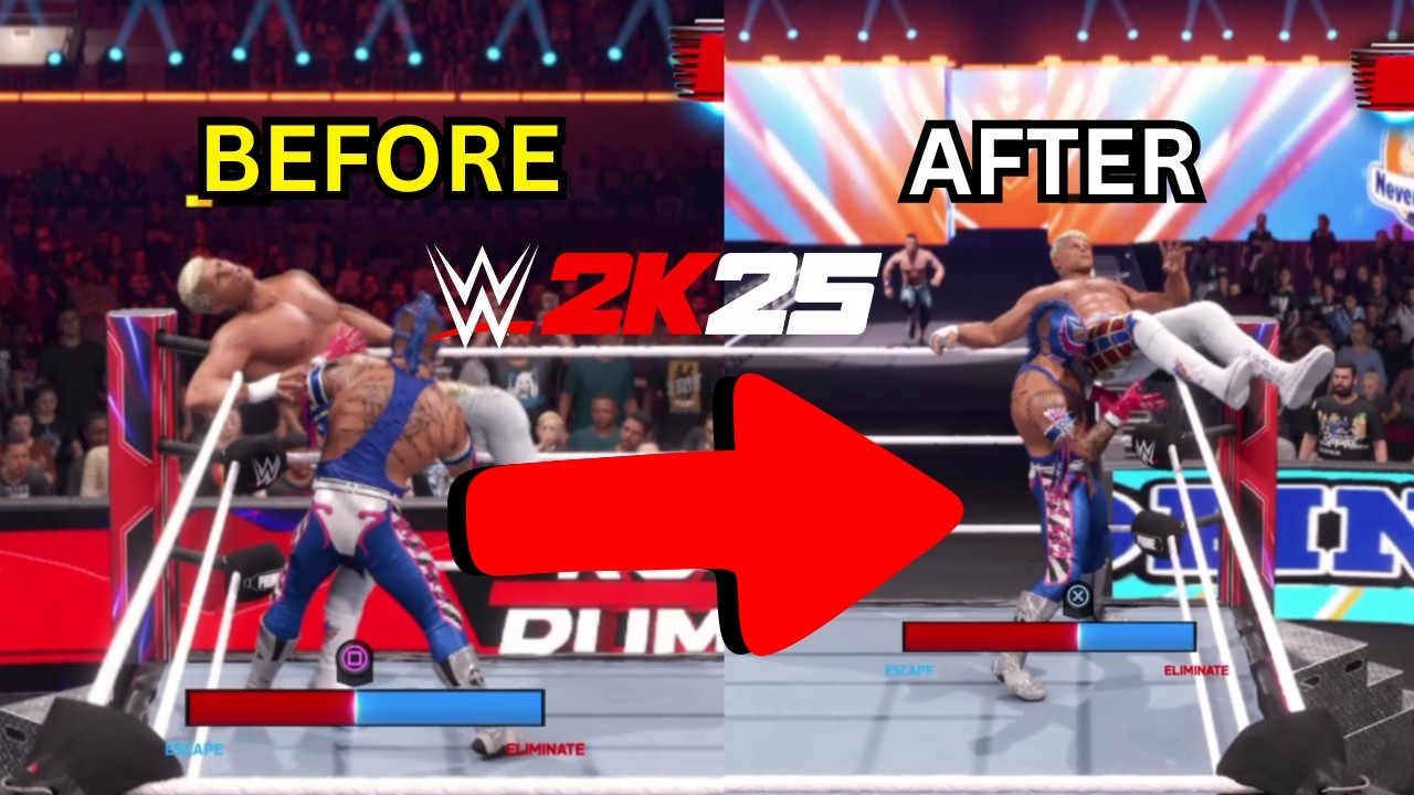 HOW TO SWITCH to RAMP CAMERA in WWE 2K25 - YouTube