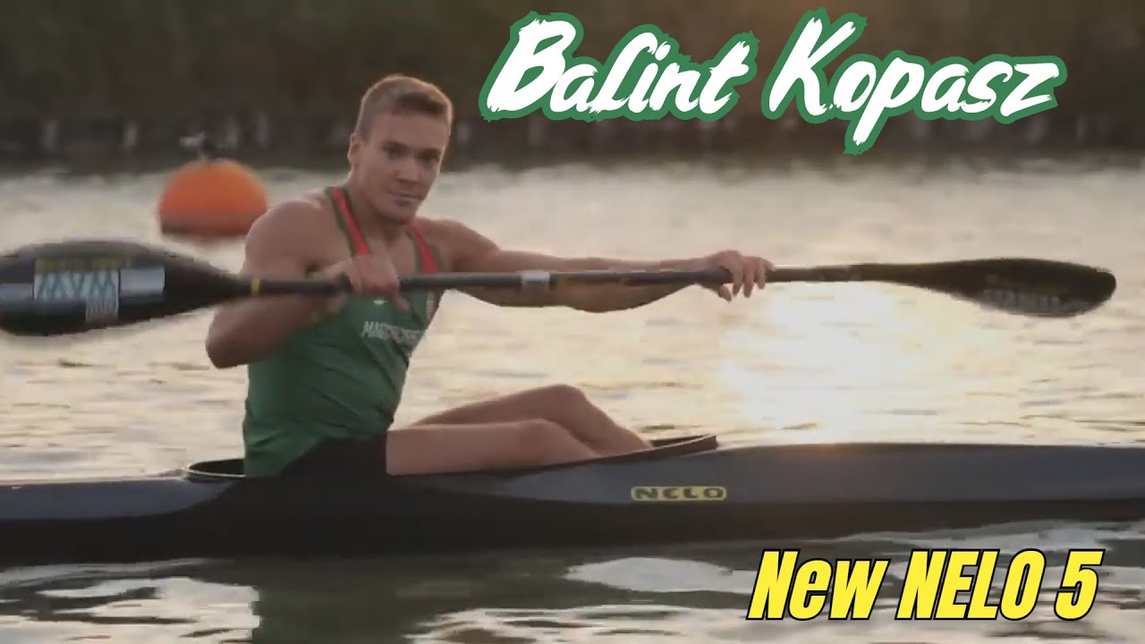 Balint Kopasz testing his New NELO K1 Cinco boat 🛶🔥 - YouTube