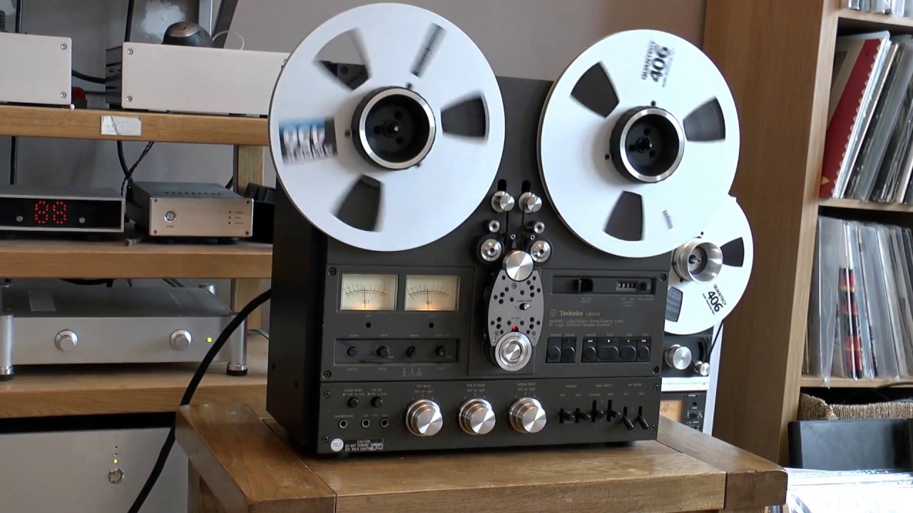 Technics RS-1500 R2R - YouTube