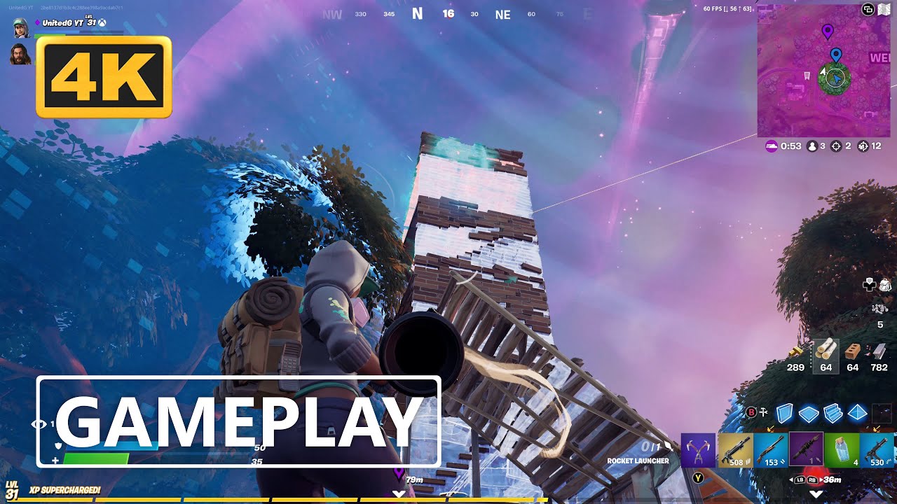 Fortnite 4K 60FPS No Commentary Xbox Series X Gameplay - YouTube