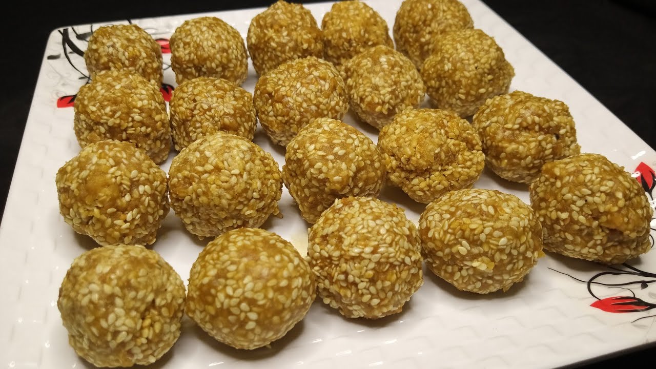 ছোট বড় সবার প্রিয় তিলের নাড়ু রেসিপি || Tiler Naru Recipe | Tiler ...