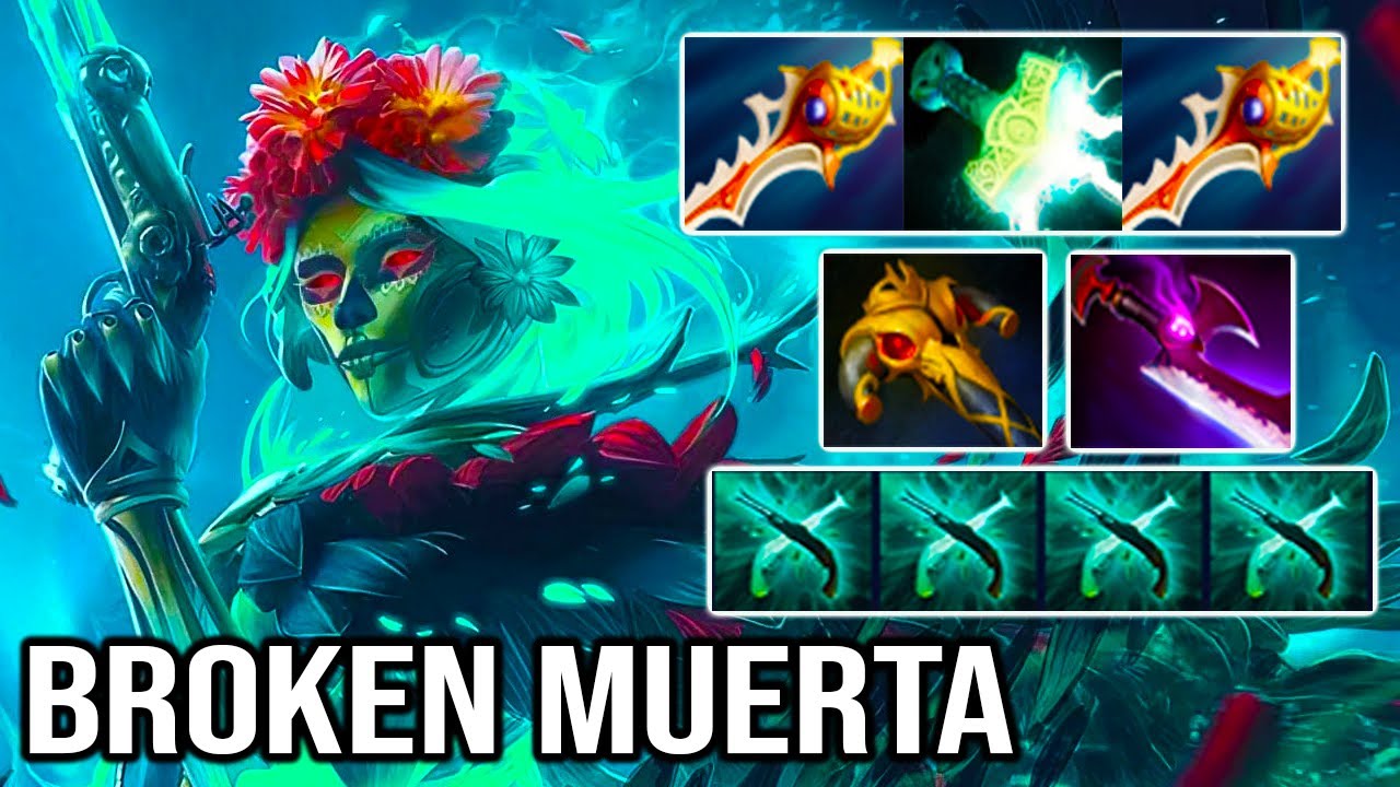 ULTRA INTENSE MONSTER BUILD [ Muerta ] UNSTOPPABLE LATE GAME - DOTA 2 ...