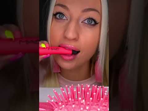 Mukbang ASMR Tante Bule Makan Make Up !