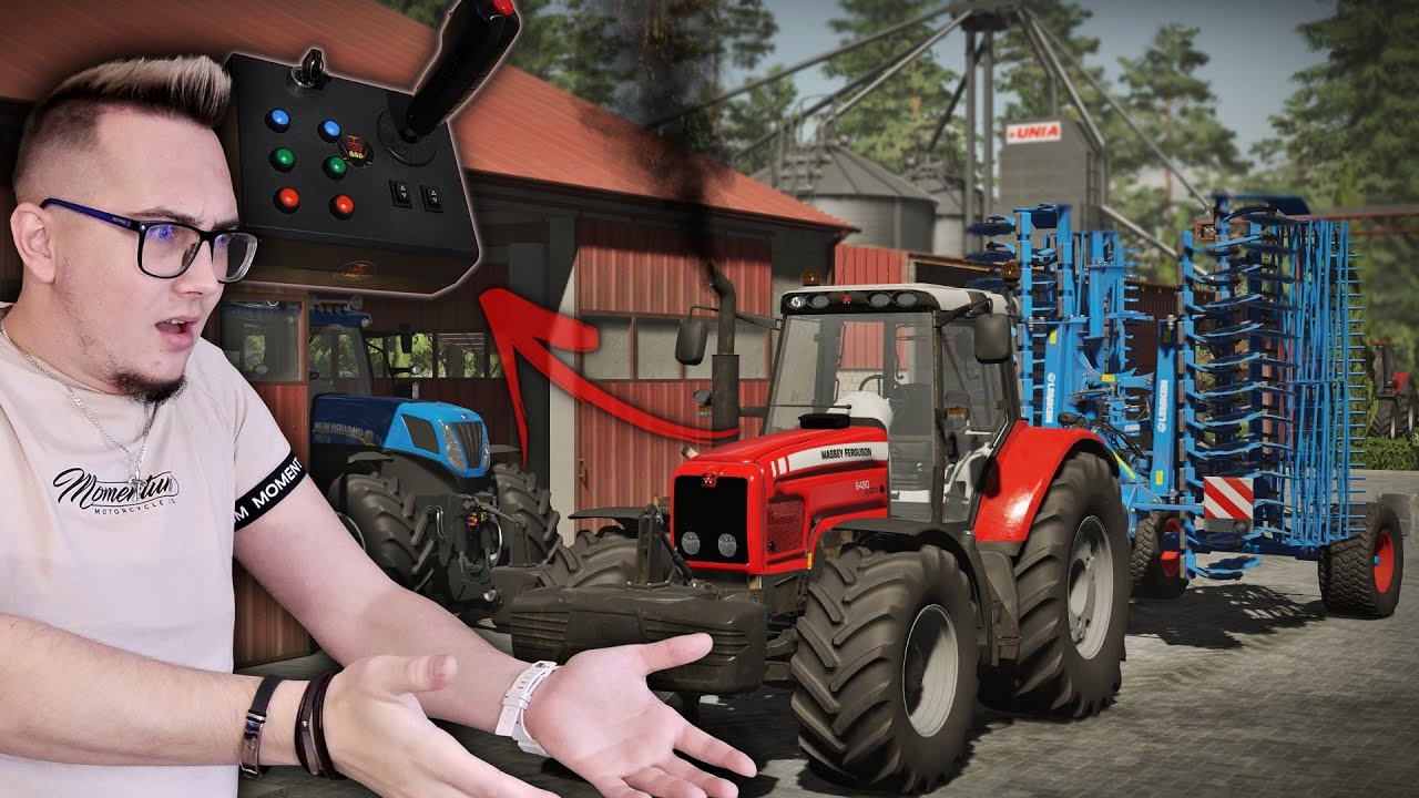 JAK TEN MF MRUCZY *TALERZOWANIE* 🔥 [2xKAMERKI] Farming Simulator 22 ...