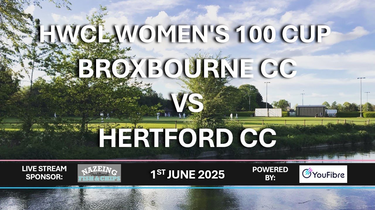 Broxbourne CC Women's XI VS Hertford CC Women's XI - 1st June 2025 ...