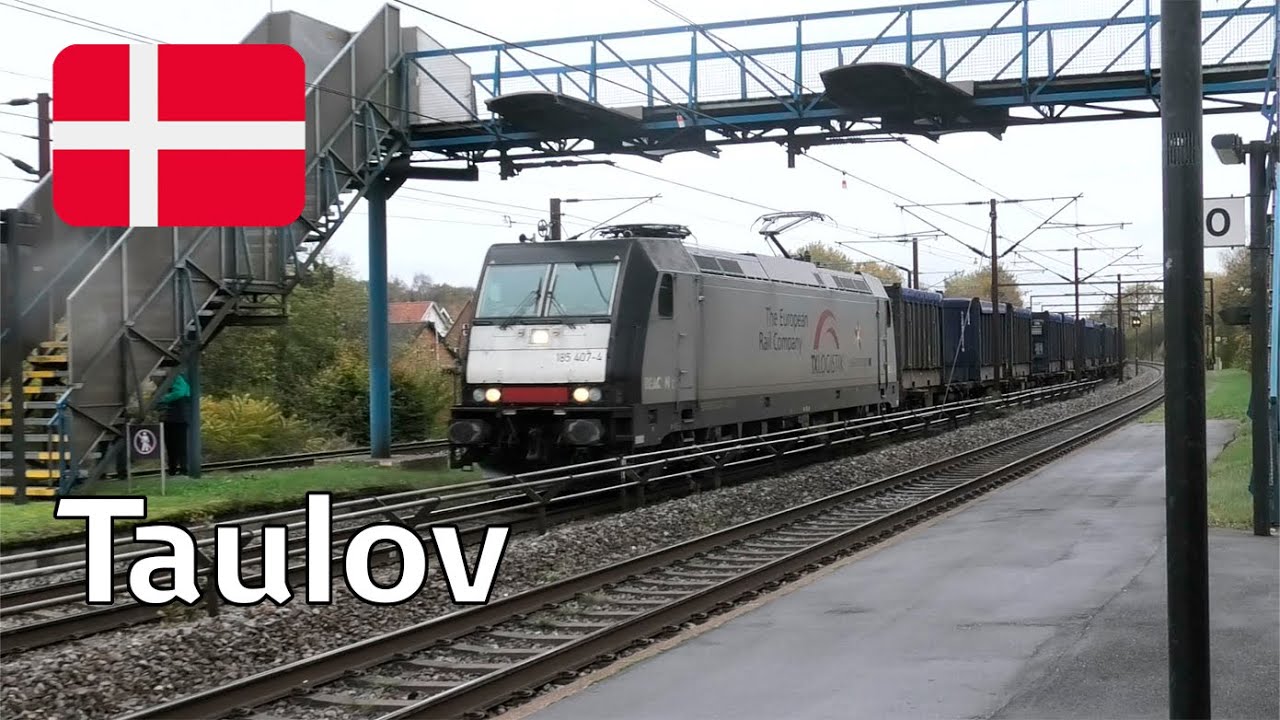 Tog i Danmark - Taulov / Trains in Denmark - Taulov (Oktober 2023 ...