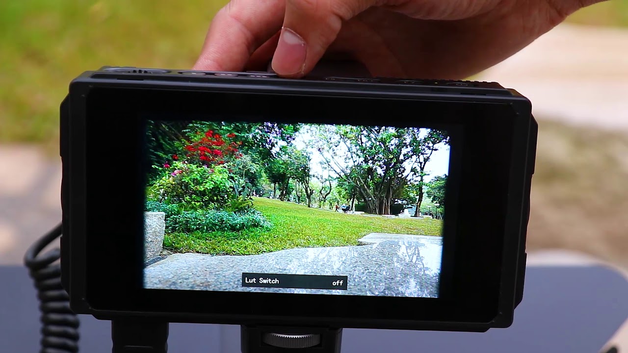 Quick look on Fotga C50 field monitor - YouTube