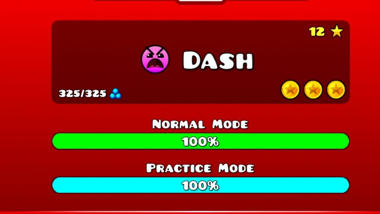 dash new geometry dash level - YouTube