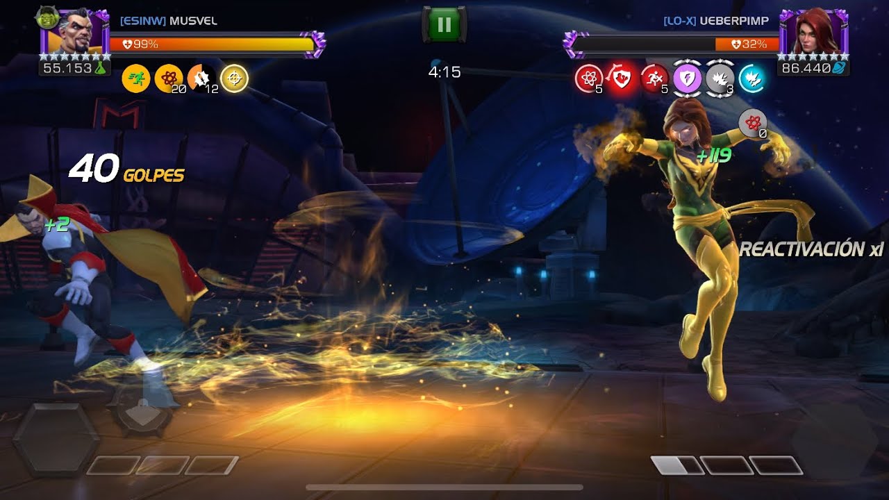 COUNT NEFARIA vs DARK FÉNIX ALLIANCE WAR 60 MCOC - YouTube