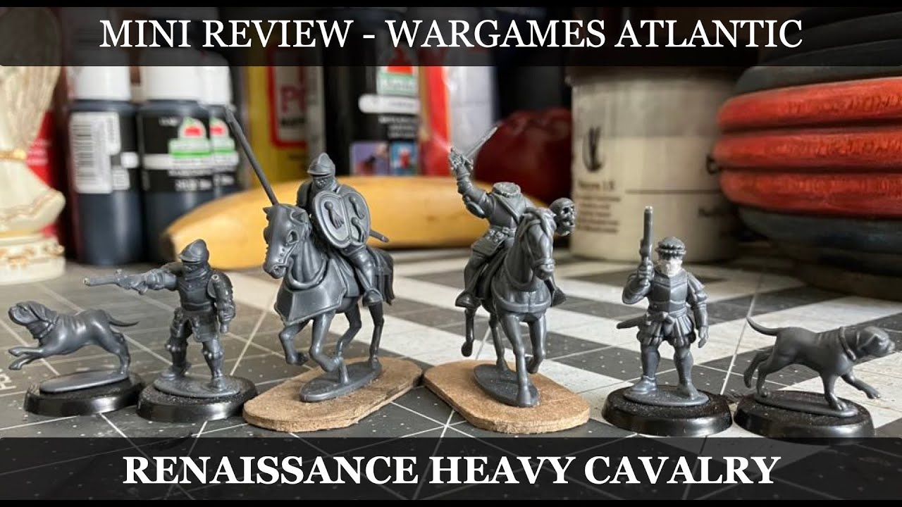 Mini Review - Wargames Atlantic Renaissance Heavy Cavalry - Old World ...