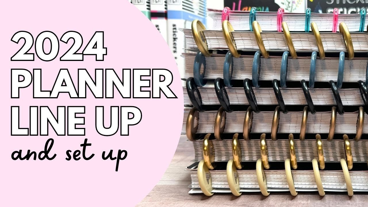 2024 PLANNER LINEUP & SETUP - THE HAPPY PLANNER - PLANNER MOVE IN ...