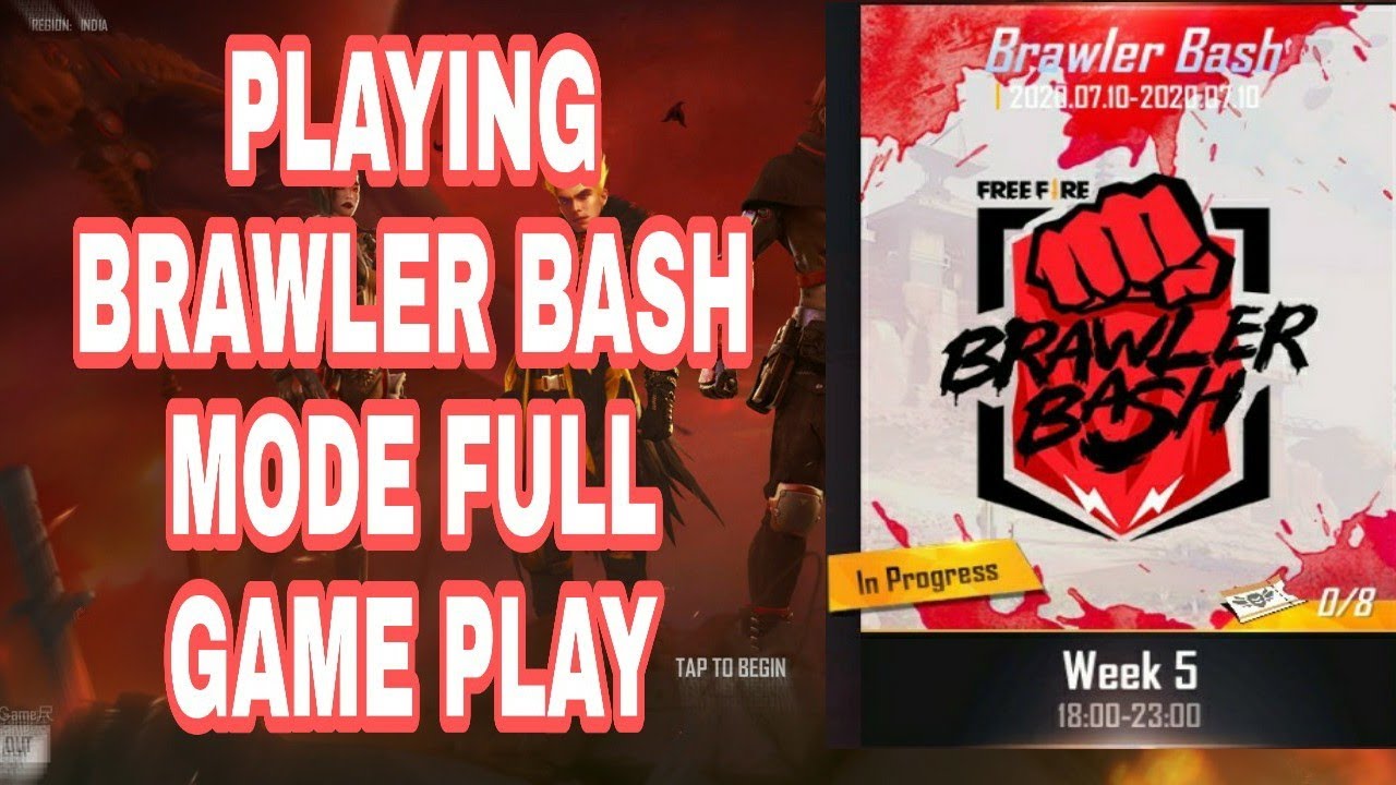 PLAYING BRAWLER BASH EVENT FULL GAME PLAY#/ FREE FIRE - YouTube