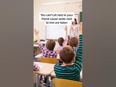 Not being able to sit with your friend in class is the worst feeling 🥲😂 ...