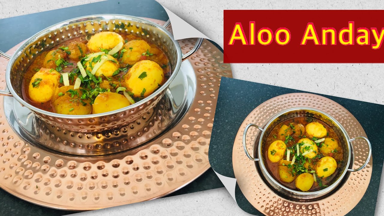 How to make Aloo anday |aloo Anda curry recipe|food corner - YouTube