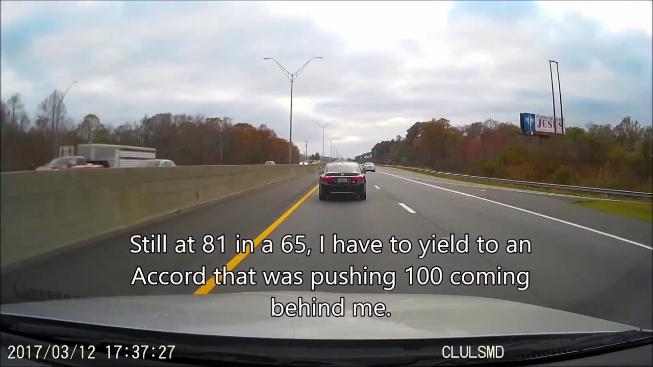 Apparently 90mph Is Too Slow On I-95 - YouTube