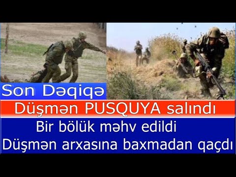Ermeni isgalcilari PUSQUYA salinib mehv edildi - Dusmen bele qacdi...