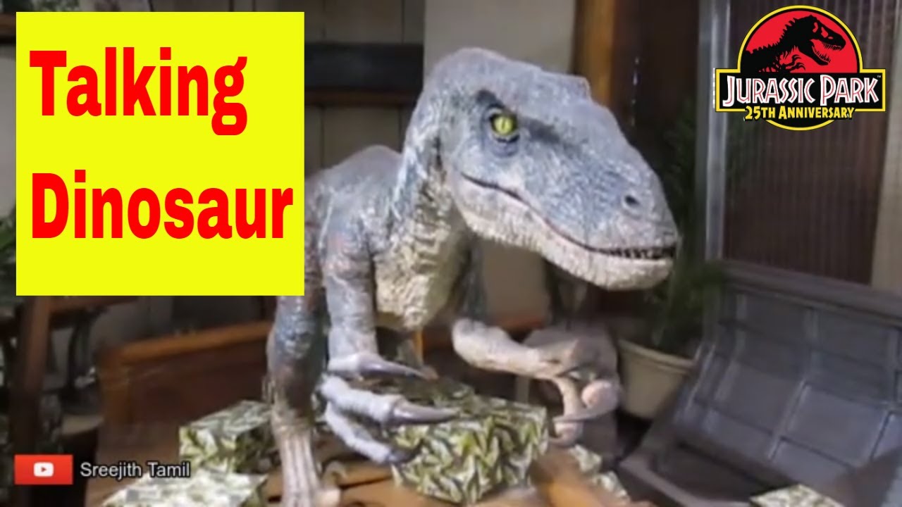 Talking Dinosaur - Jurassic Park (Universal Studios Osaka) - YouTube