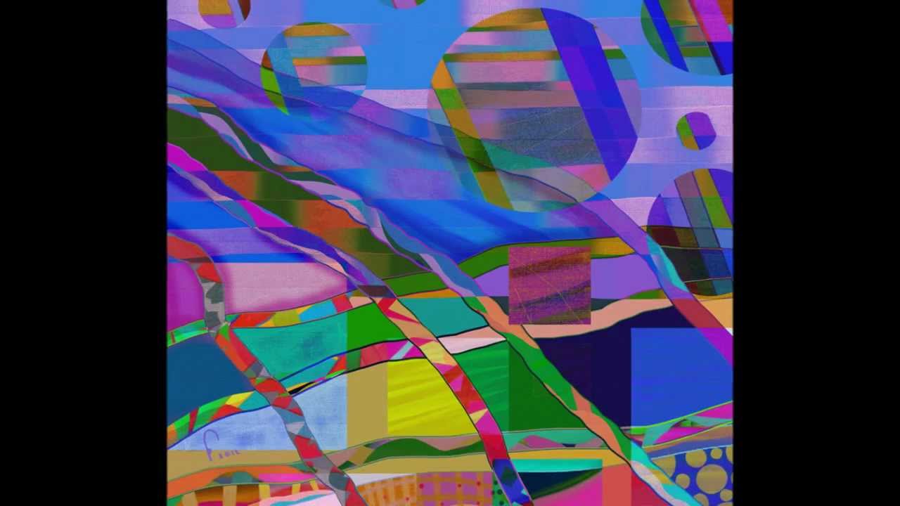 Colorful Abstract Art Prints by Visual Artist Peter Foti - YouTube