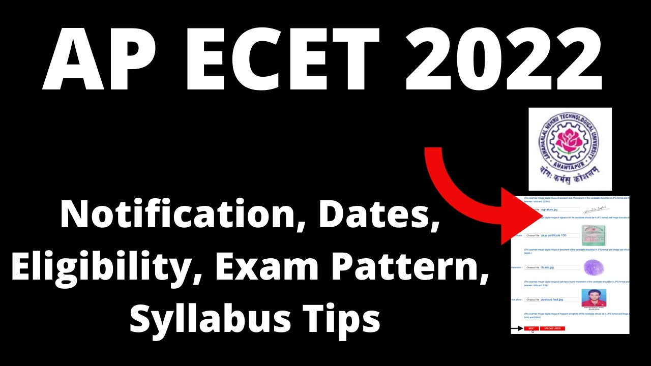 AP ECET 2022: Application Form ,Exam Pattern, Eligibility Criteria ...