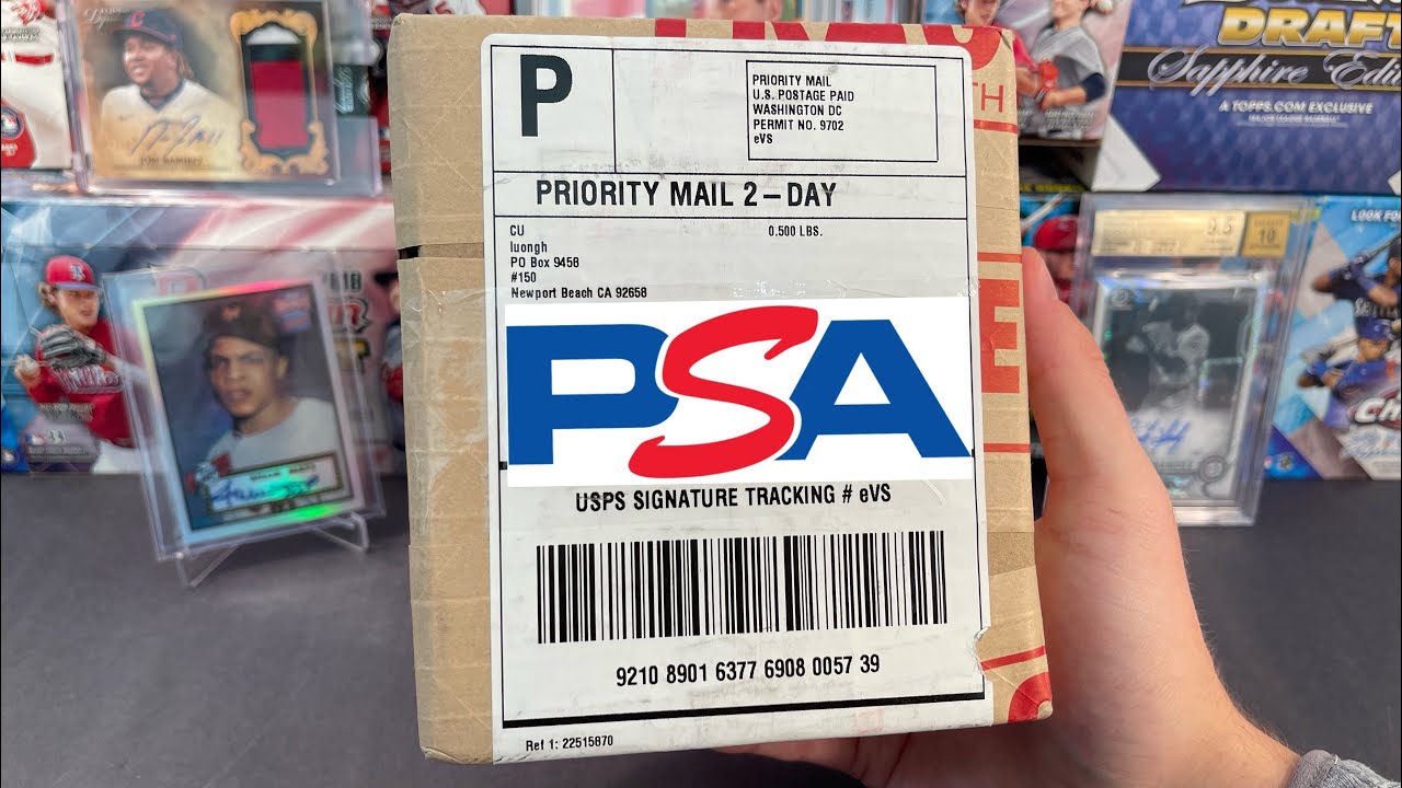 PSA 3 CARD ORDER REVEAL - YouTube