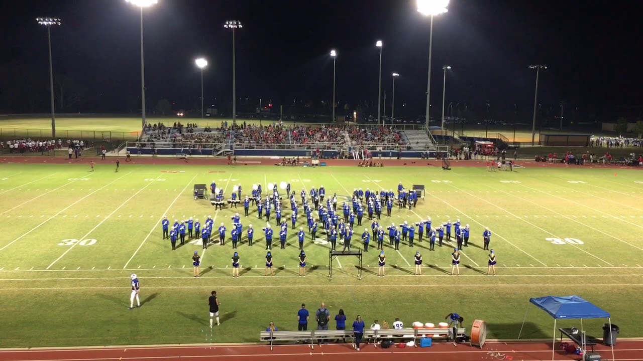 Rockvale High School Marching Band 09-27-19 - YouTube