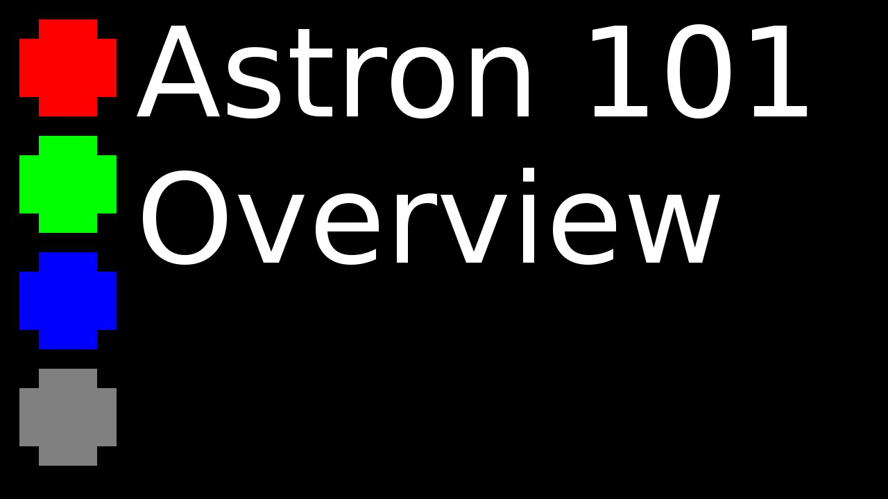 Astron Introduction 101: An Overview - YouTube