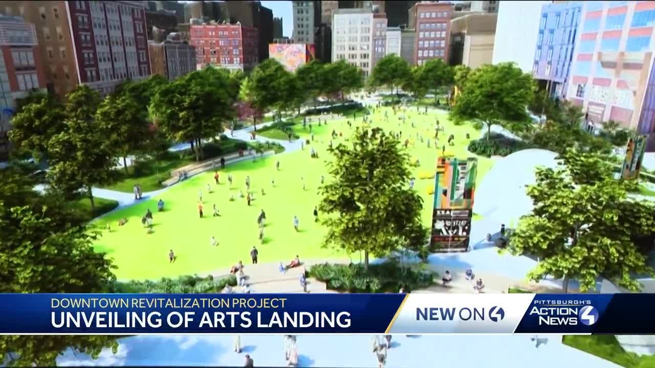 Downtown Pittsburgh revitalization project: Plans for 'Arts Landing ...