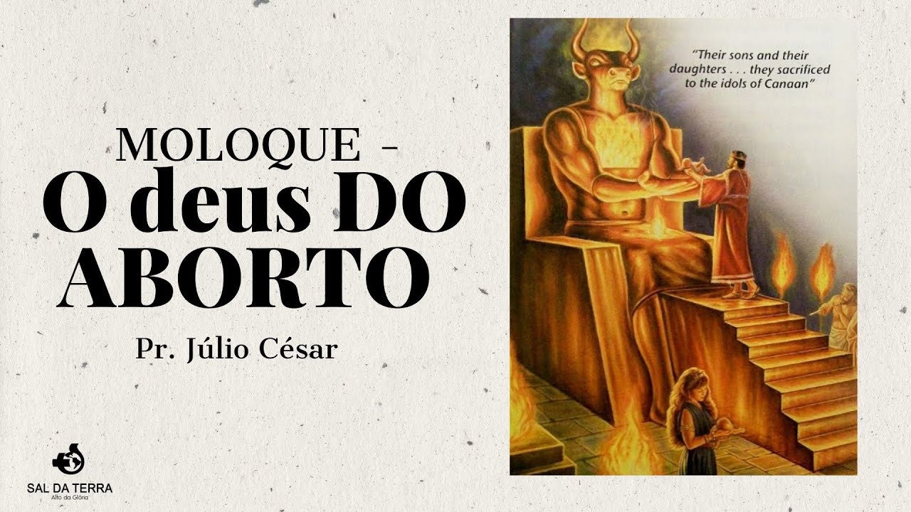 MOLOQUE - O DEUS DO ABORTO - LEVÍTICO 20 - Culto Domingo 16/10/2022 ...