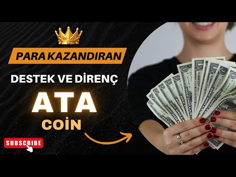 ATA COİN DESTEK VE DİRENÇ BÖLGELERİ #bitcoin #altcoin #kriptopara #ata #atacoin #teknikanaliz