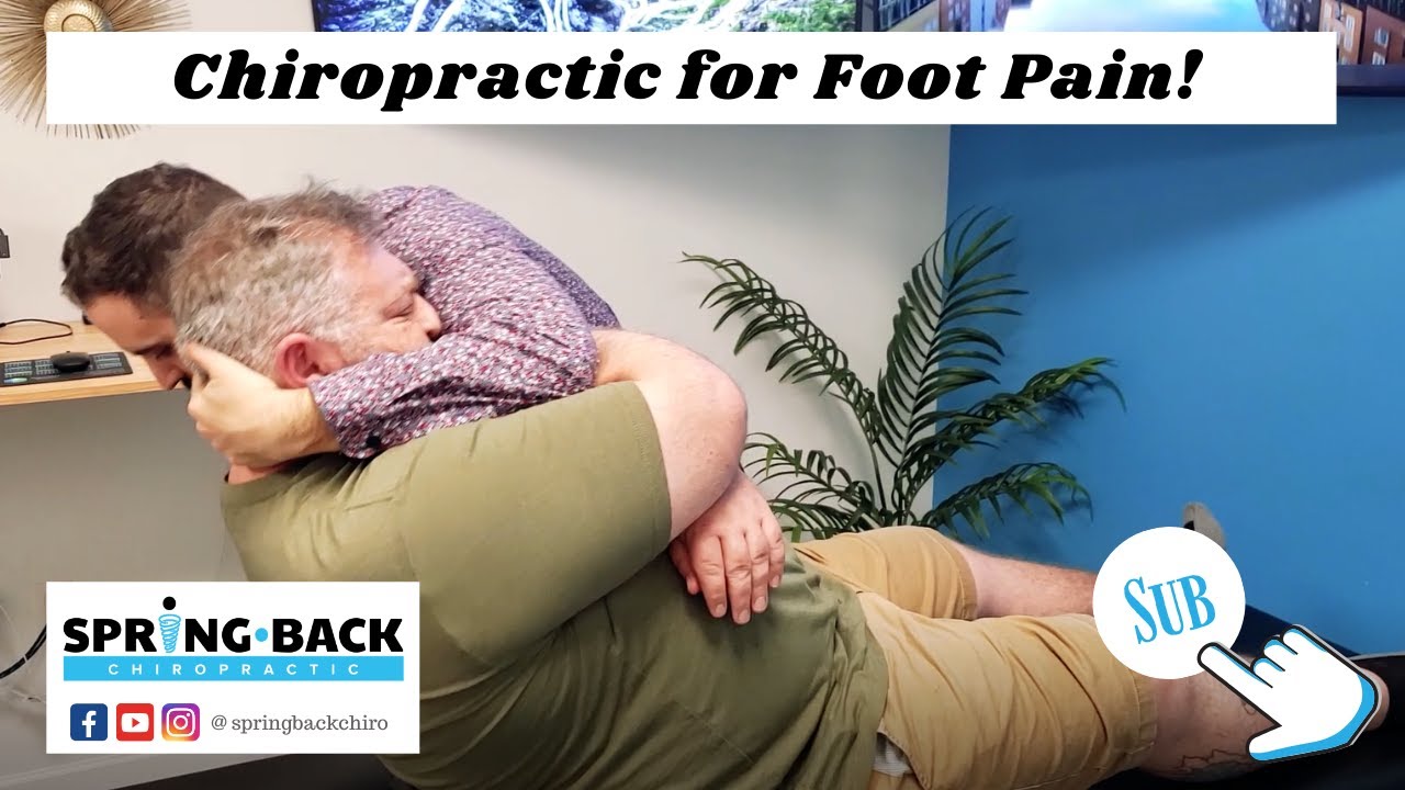 Man With a PAINFUL Foot and LOWER BACK HELPED With Advanced ...
