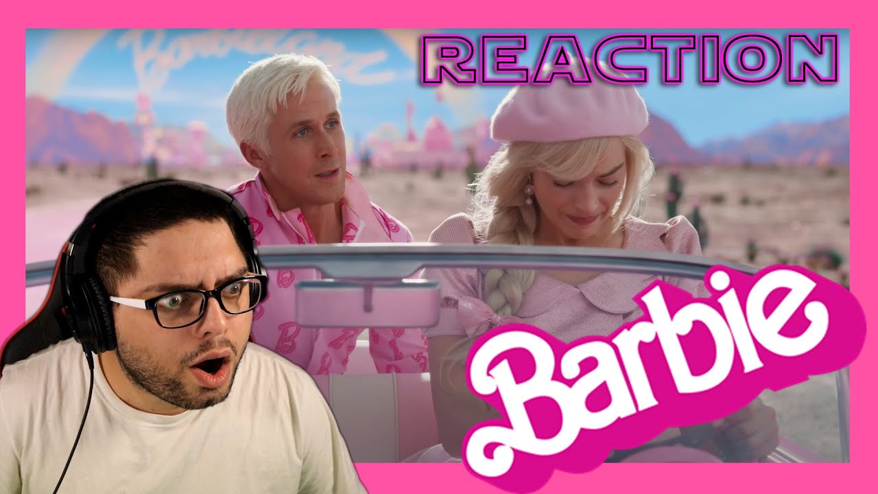 Barbie Official Trailer REACTION! PEAK CINEMA ! - YouTube