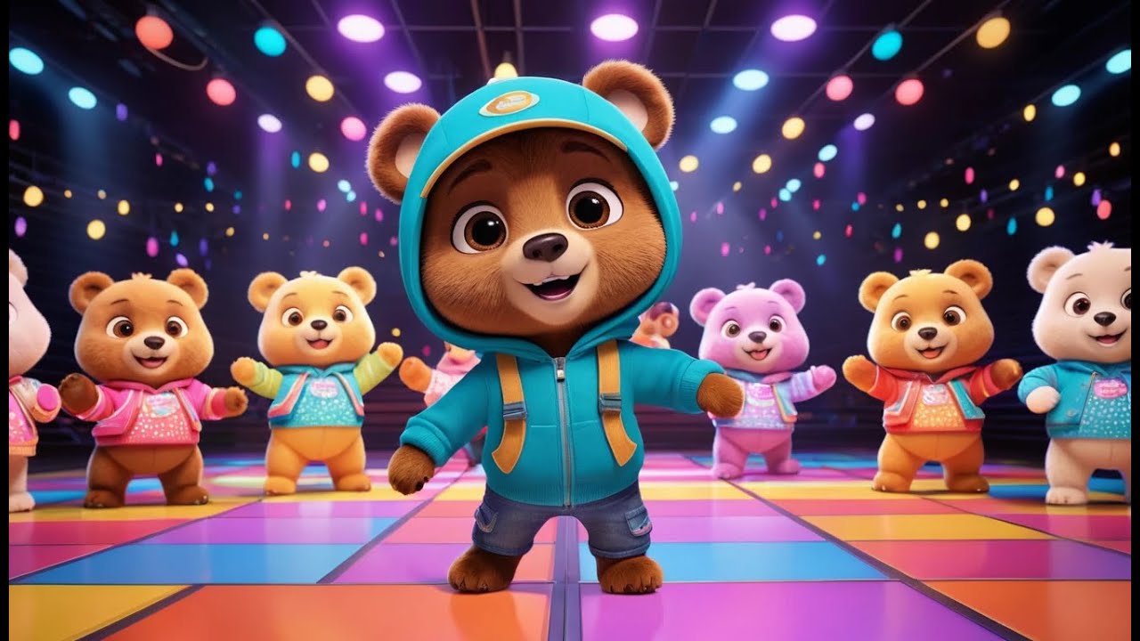 Clap Your Hands with Dancing Bears | Fun Kids Song | Happy Bear Dance ...