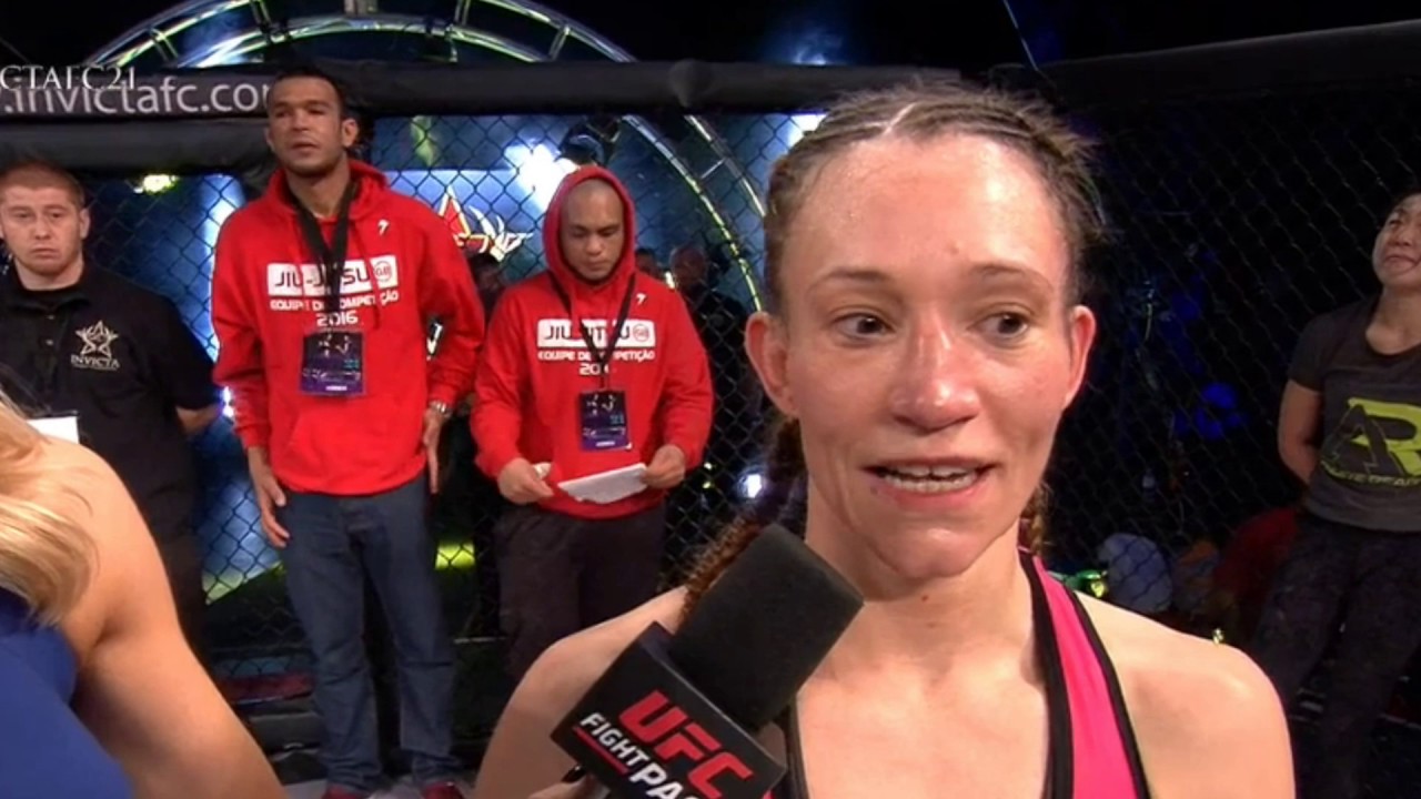Celine Haga Chokes out Amy Montenegró; Loses - YouTube