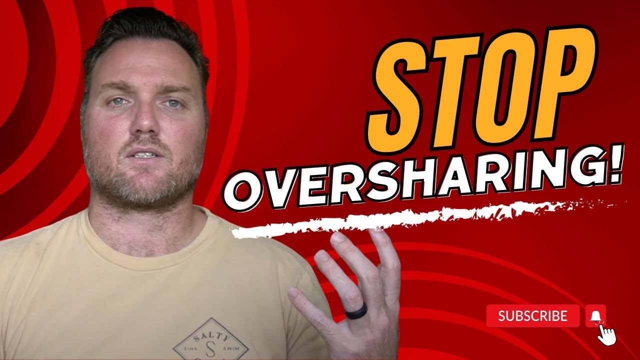 How to Stop Oversharing & Regain Control of Your Conversations - YouTube