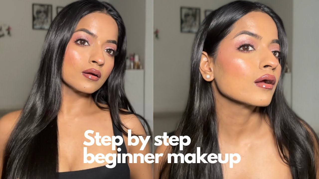Step by step makeup tutorial for beginners 🪞💋 - YouTube
