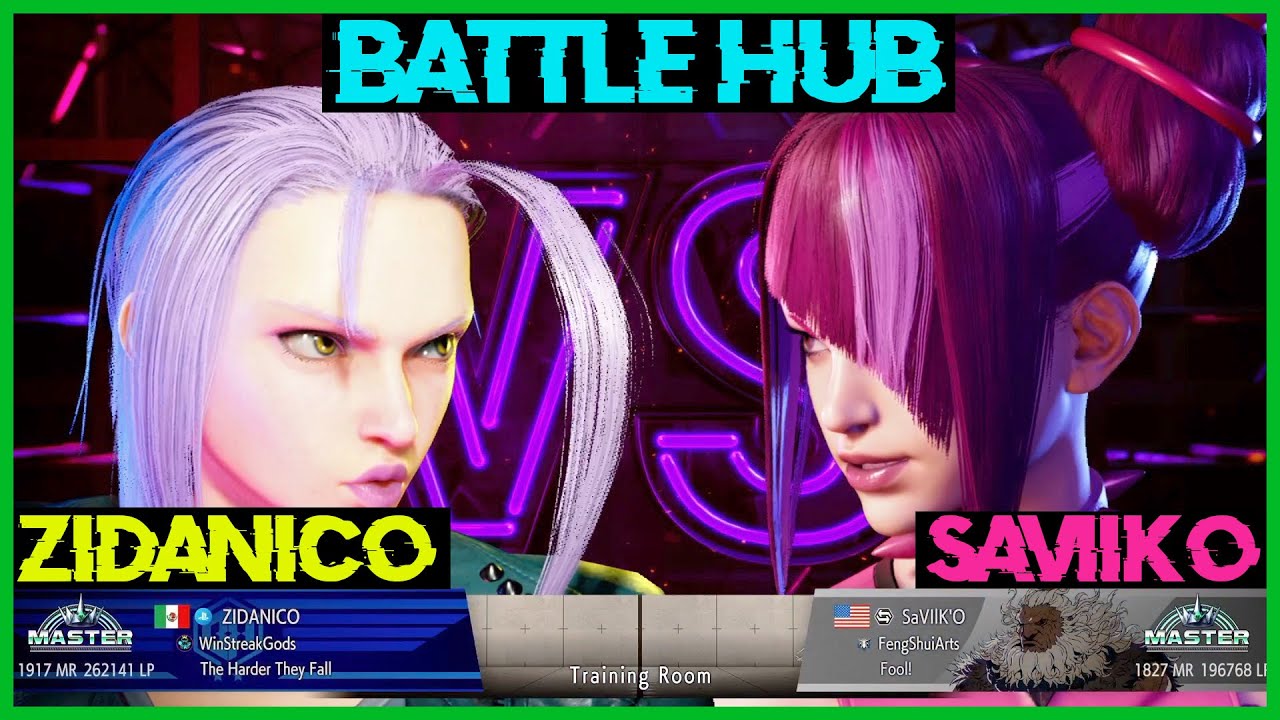[SF6 Battle Hub] ZIDANICO vs SAVIIK'O - YouTube