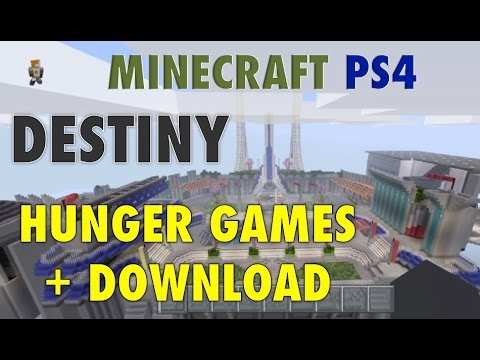 Minecraft PS4: Destiny Hunger Games Map (PS4 DOWNLOAD) - YouTube