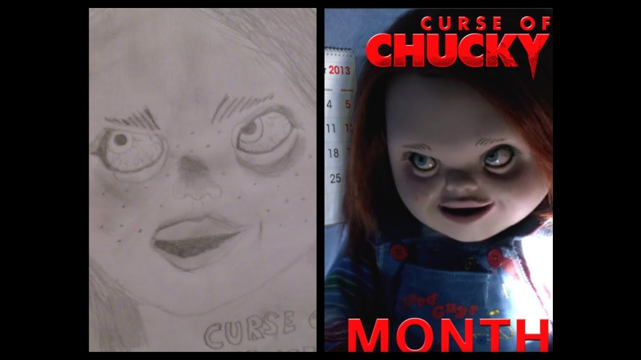 DIBUJOS: DIBUJANDO A CHUCKY - YouTube