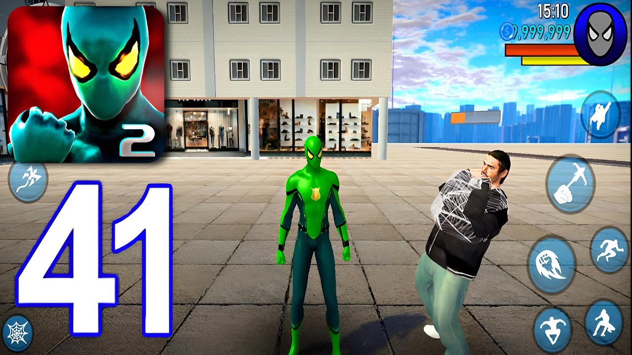 Power Spider Superhero 2 - Gameplay Walkthrough Part 41 - Crime Vegas ...