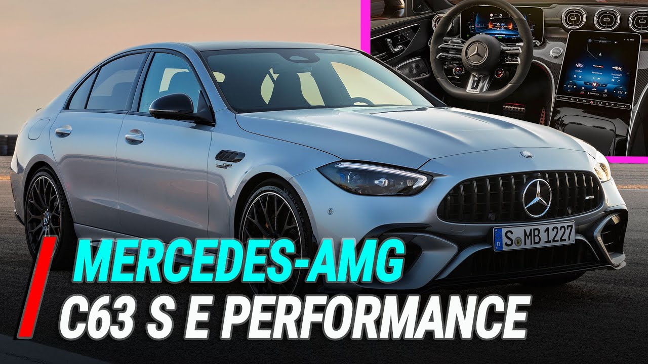 2024 Mercedes-AMG C63 S E Performance: First Look At The AWD 671-HP PHEV Super Sedan And Wagon ...