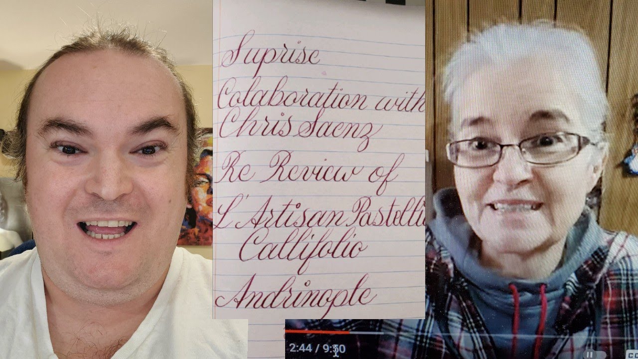 L'Artisan Pistellier Callifolio Andrinople Collaboration with Chris Saenz - YouTube