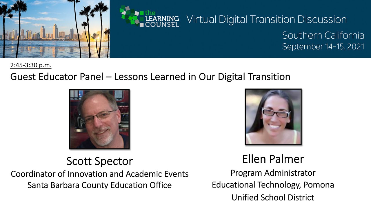 Guest Educator Panel, Scott Spector and Ellen Palmer - Fall 2021 So Cal ...