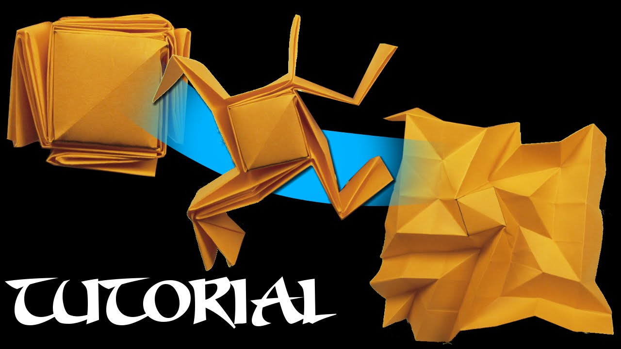 Origami Flasher Cube Man Tutorial - YouTube