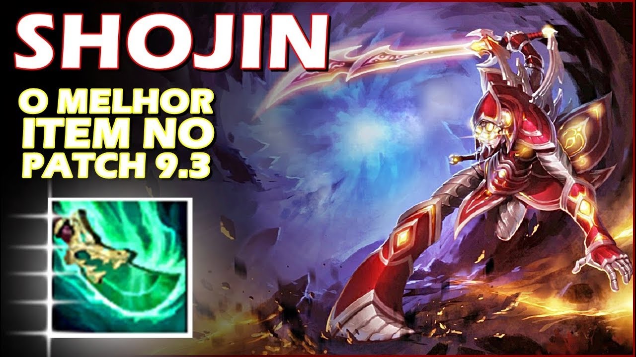 LANÇA DE SHOJIN, O NOVO ITEM É O MELHOR PARA MASTER YI!? MatheusBT ...