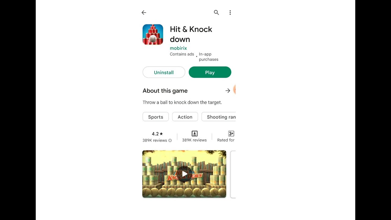 How to Playing Game Hit & Knock Down CHALLENGE Level (NO VOICE) - YouTube