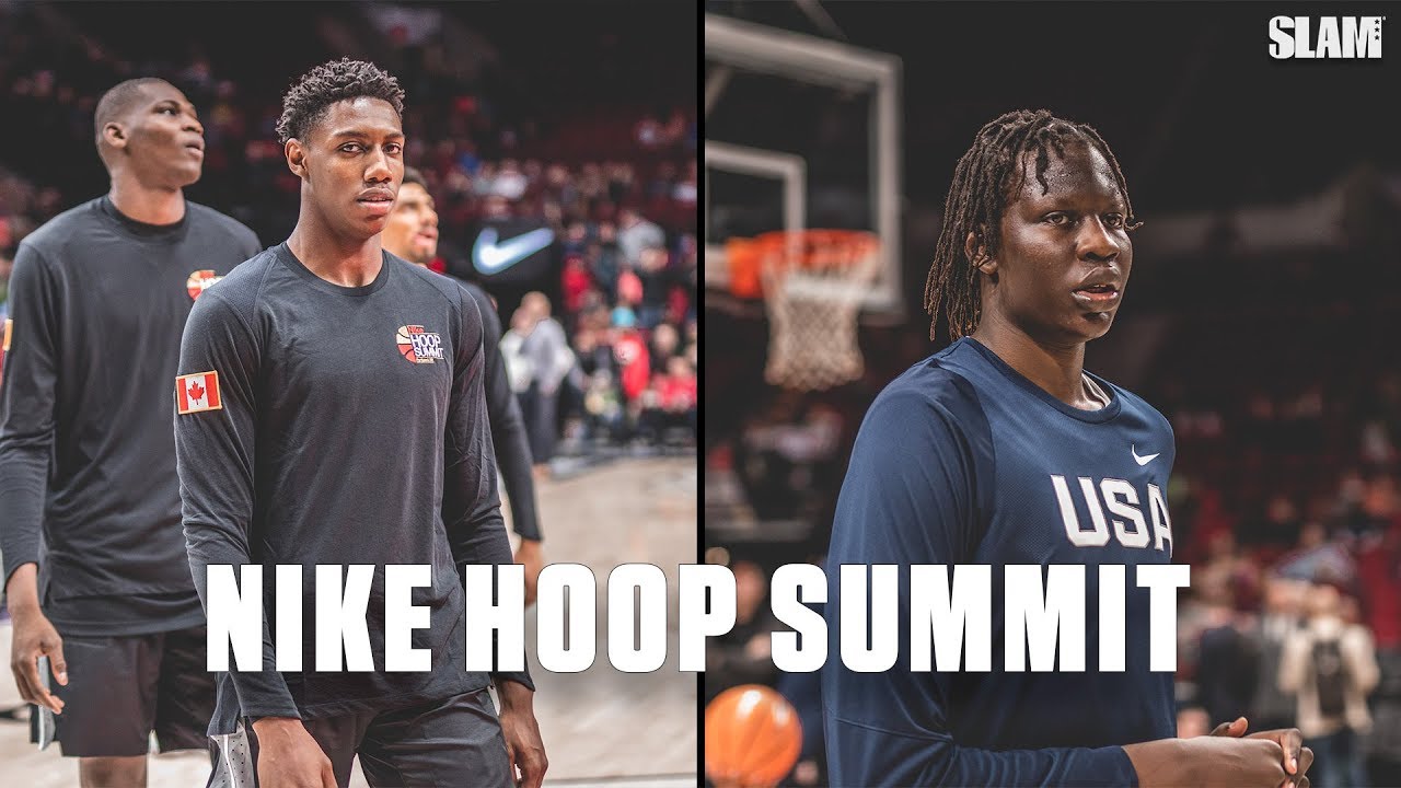 RJ Barrett and the World Team Defeat Team USA at Nike Hoop Summit 2018 ...