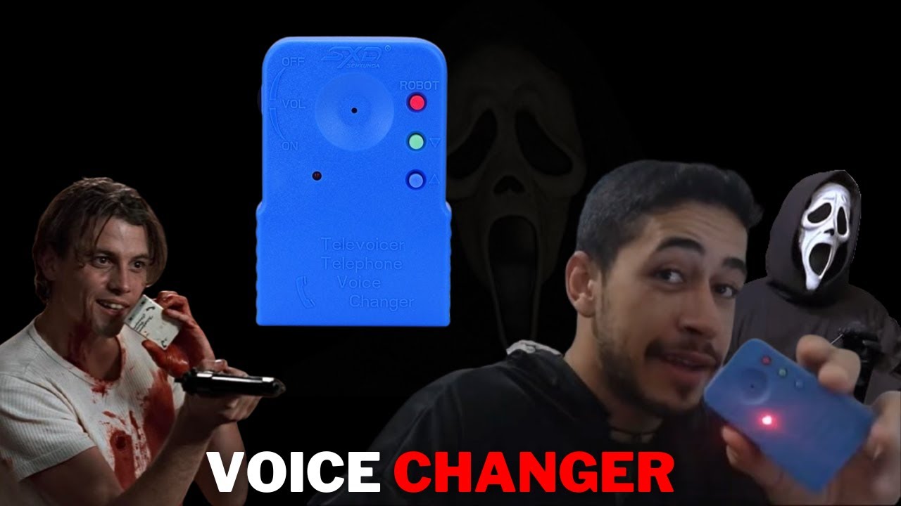 Testando o VOICE CHANGER do GHOSTFACE 2 - Cortes de LIVE - YouTube