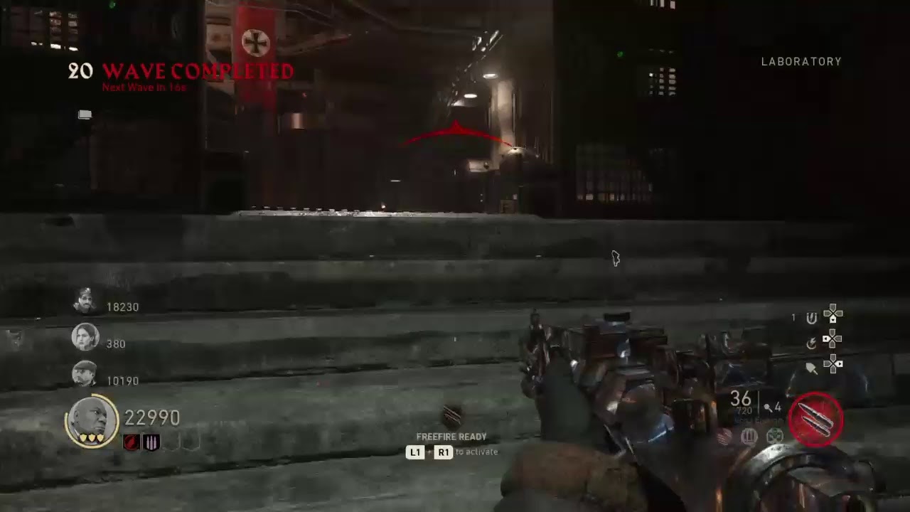 Call of duty ww2 ZOMBIES gameplay - YouTube