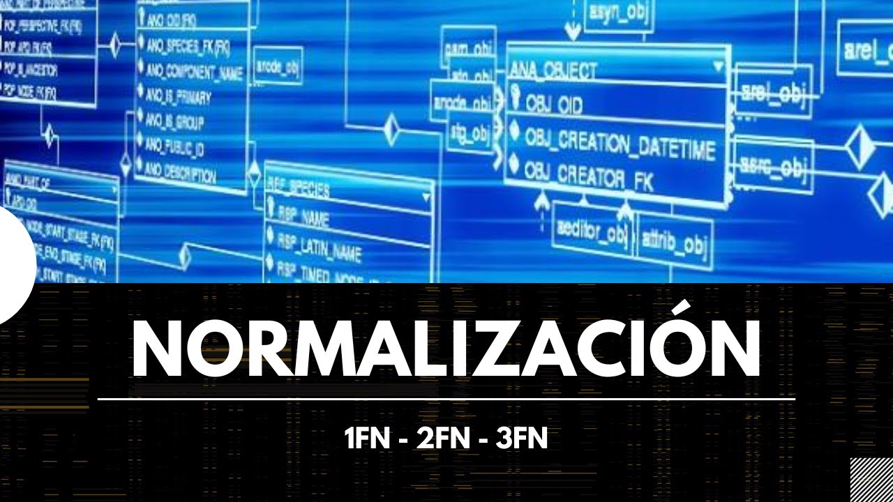 NORMALIZACION 1FN , 2FN Y 3FN | SQL - BASE DE DATOS - YouTube