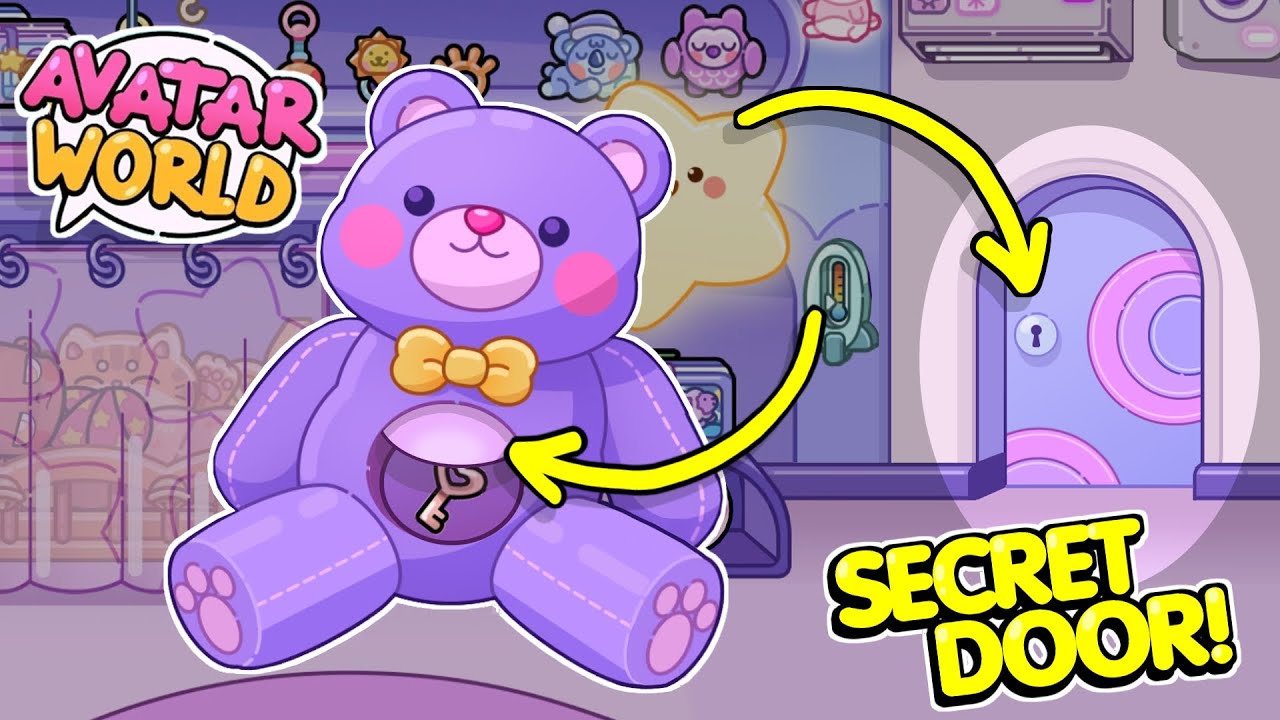WOW! SECRET ROOM IN KINDERGARTEN!!! // AVATAR WORLD // HAPPY GAME WORLD ...